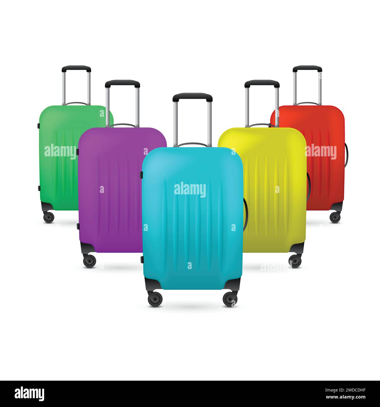 Plastic bags in white Stock Vector Images - Alamy