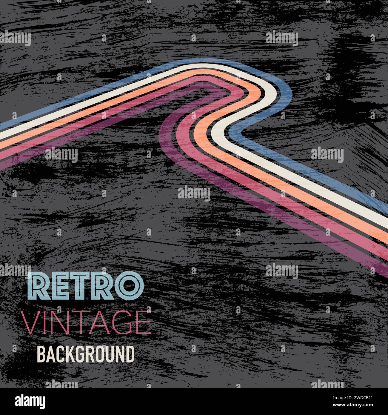 Retro grunge lines background Stock Vector Image & Art - Alamy