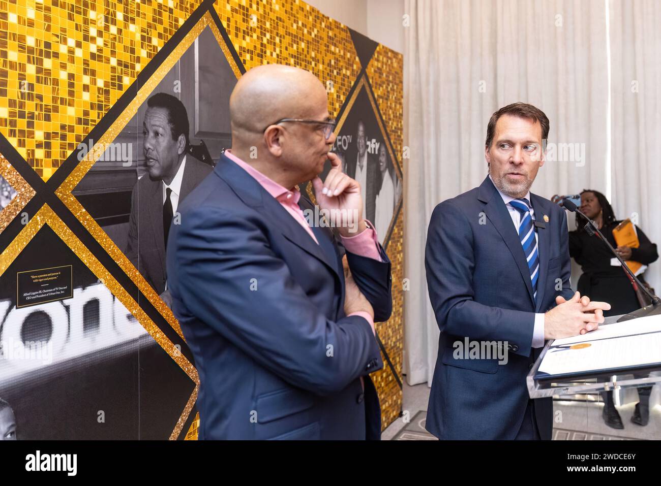 Atlanta, United States. 20th Jan, 2024. Atlanta City Council president ...