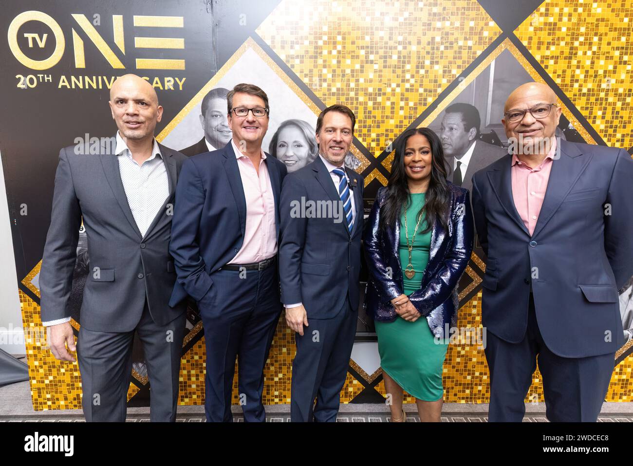 Atlanta, United States. 20th Jan, 2024. Derek Harper of Urban ONE ...