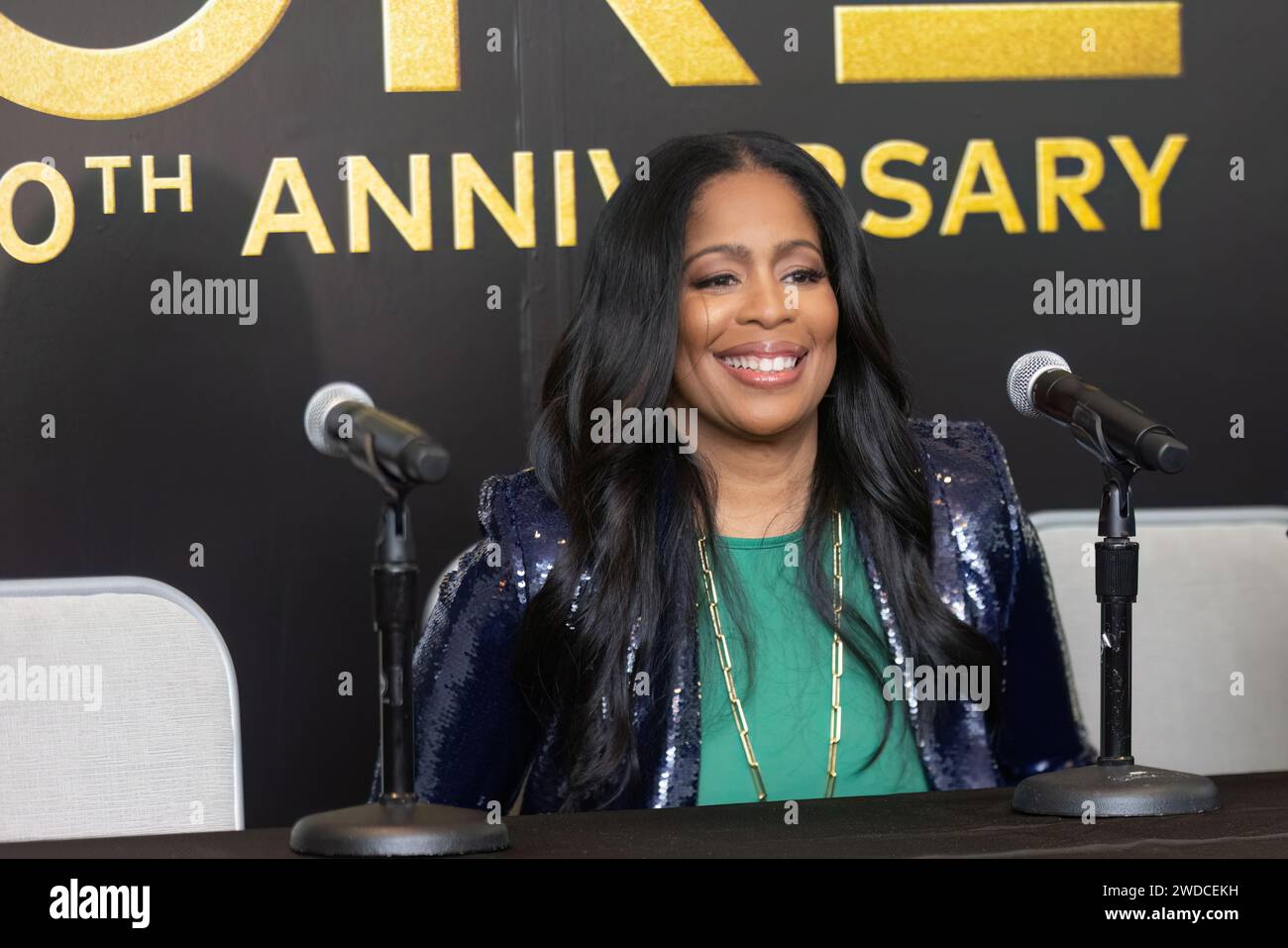 Atlanta, United States. 20th Jan, 2024. TV ONE and CLEO TV president ...