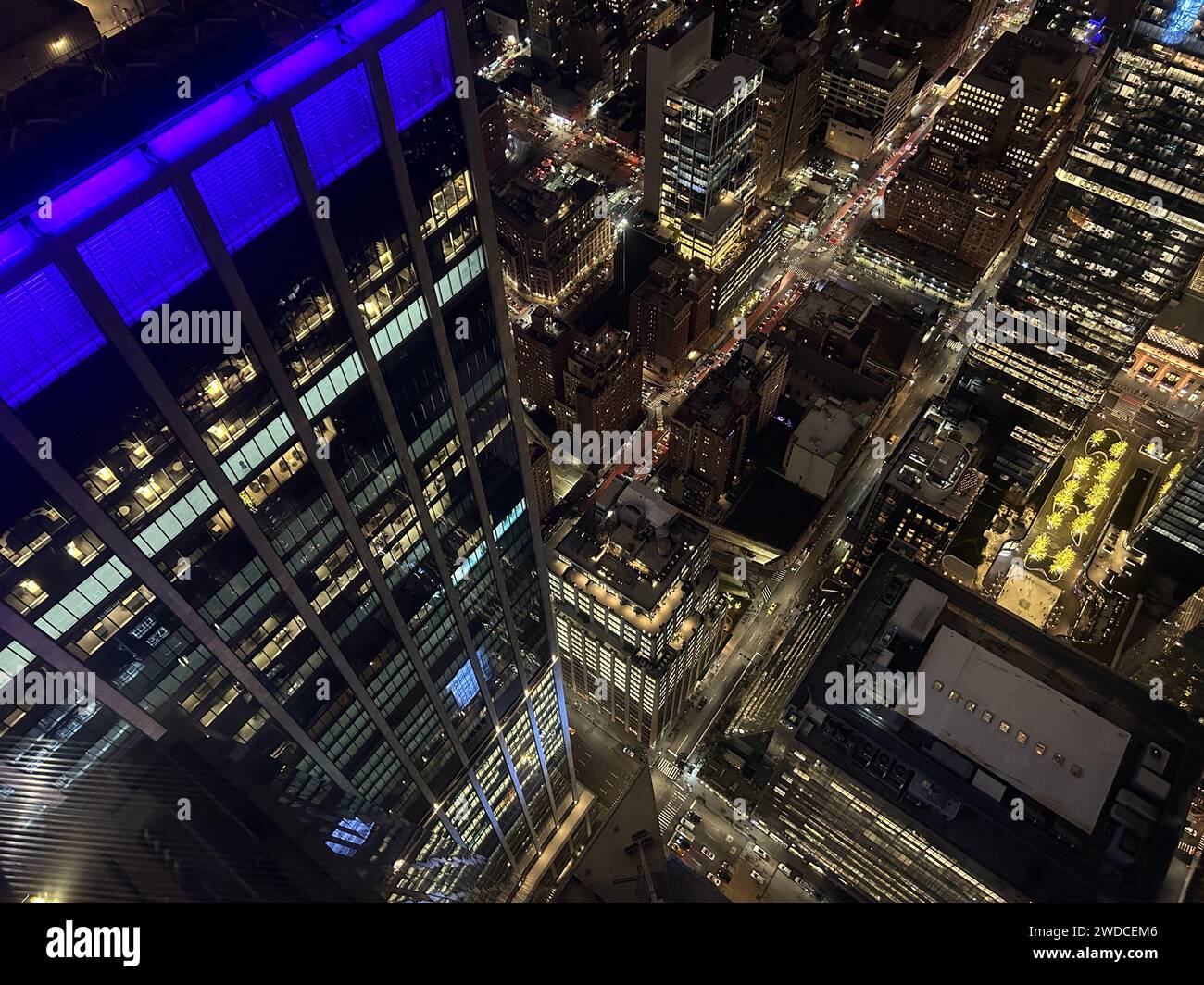 New york grid aerial hi-res stock photography and images - Alamy
