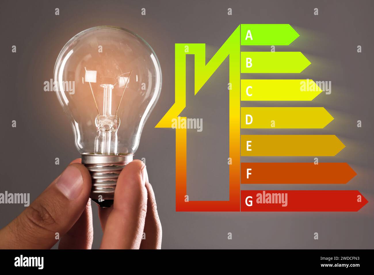 Lightbulb wattage chart hi-res stock photography and images - Alamy