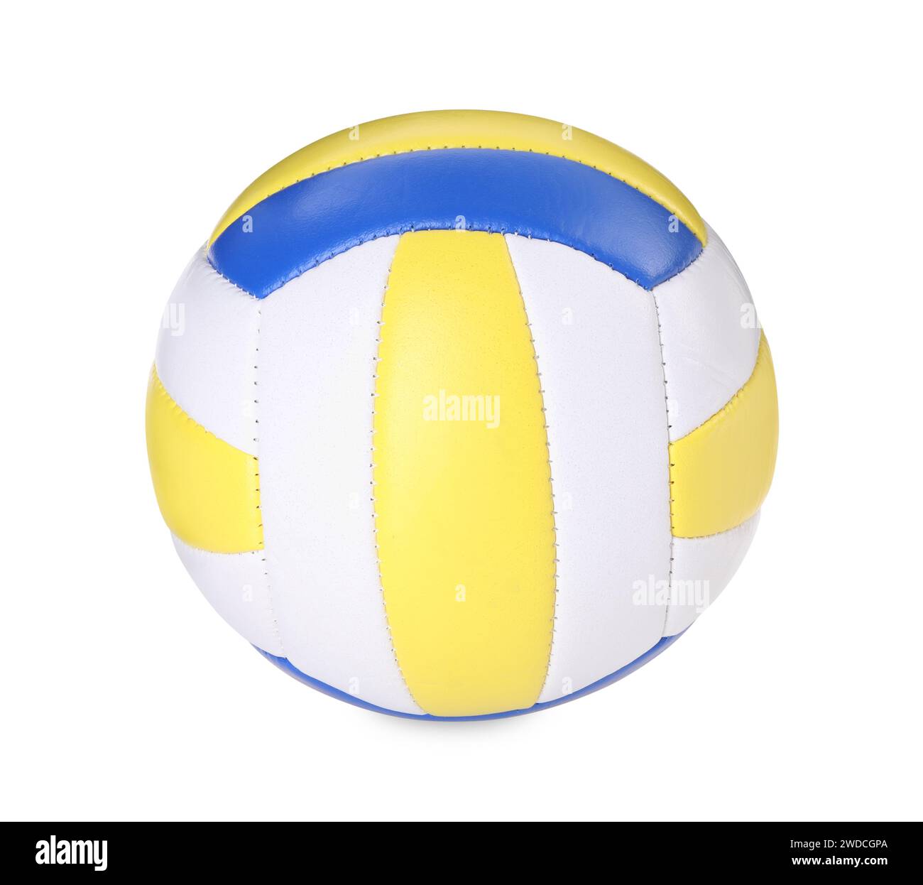 One volleyball ball isolated on white. Sport equipment Stock Photo - Alamy