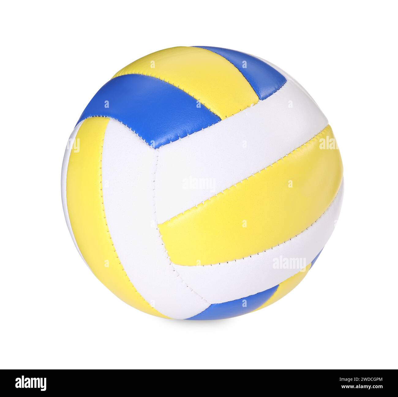 One volleyball ball isolated on white. Sport equipment Stock Photo - Alamy