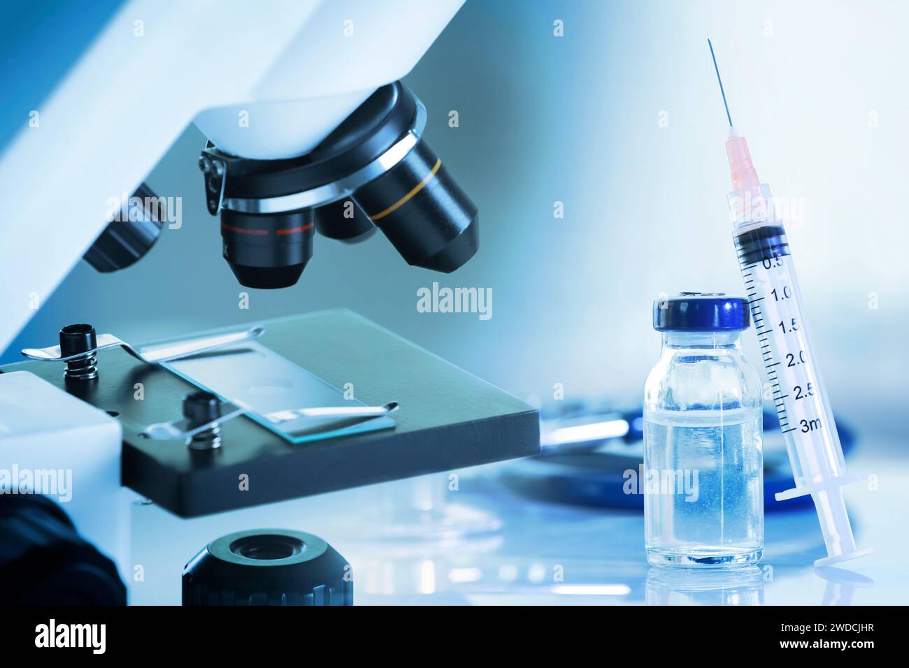 Testing, analysis and experiment. Laboratory equipment and sample ...