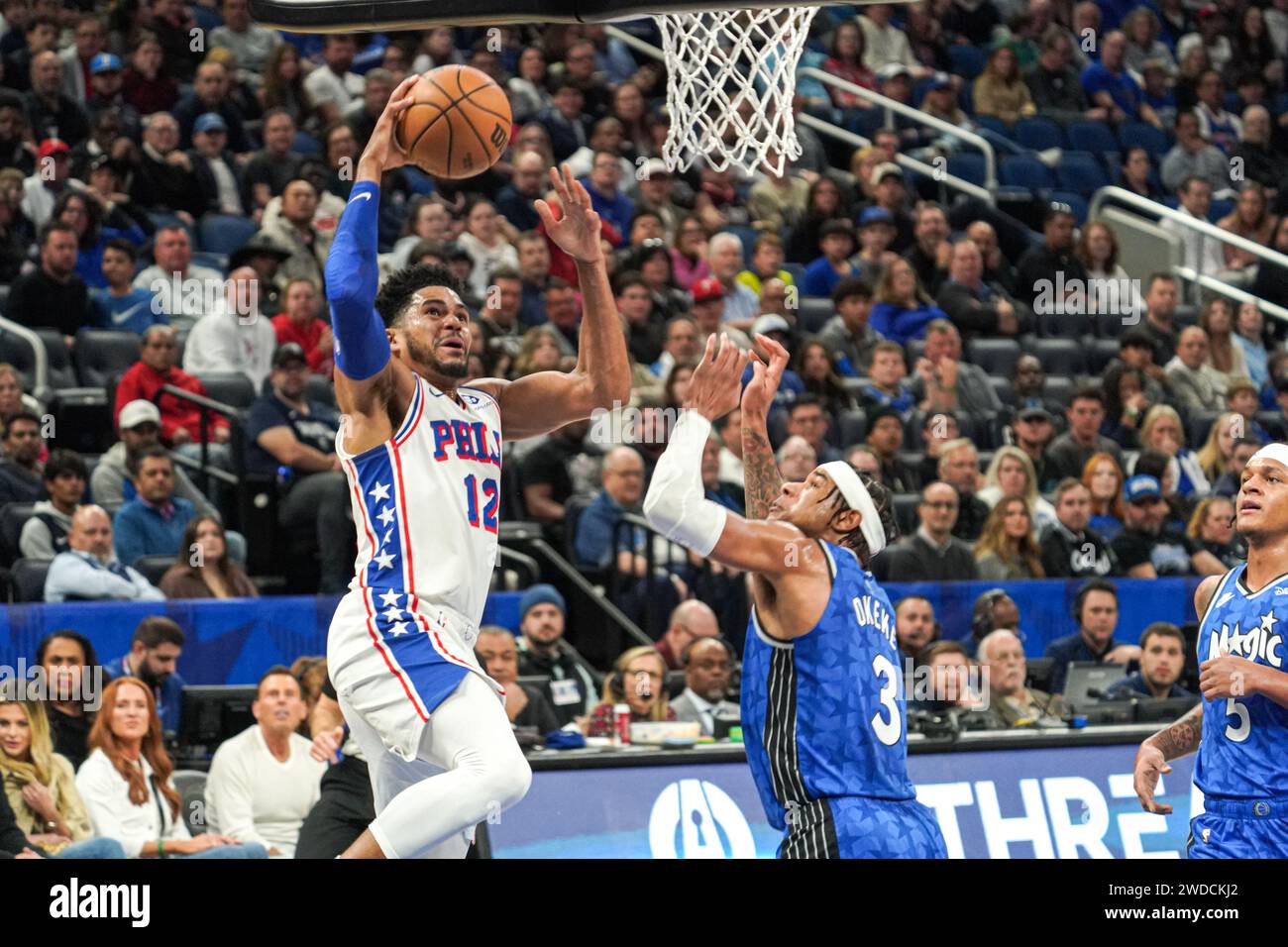 Orlando, Florida, USA, January 19, 2024, Philadelphia 76ers forward ...