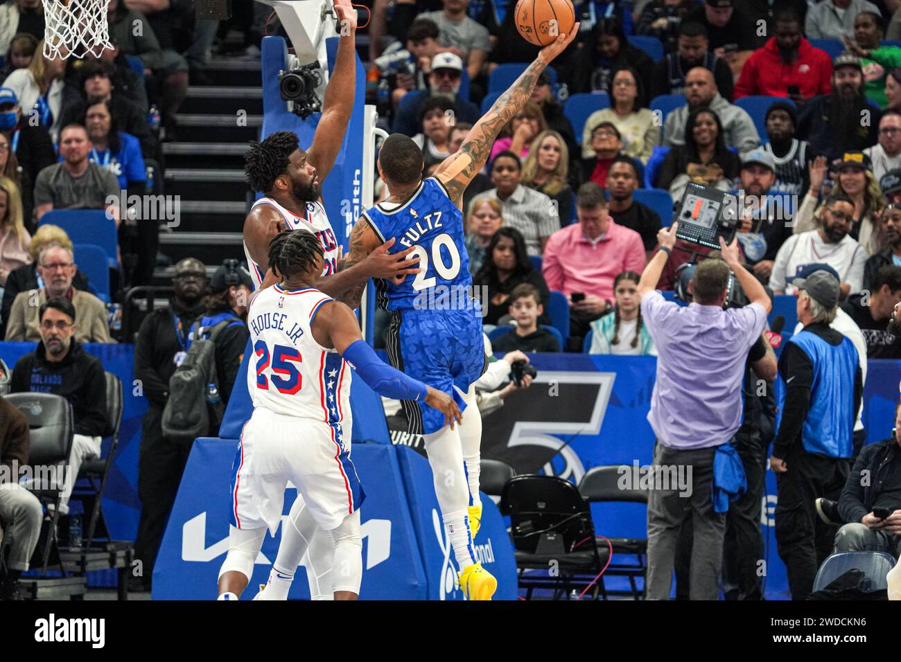 Orlando, Florida, USA, January 19, 2024, Orlando Magic guard Markelle ...