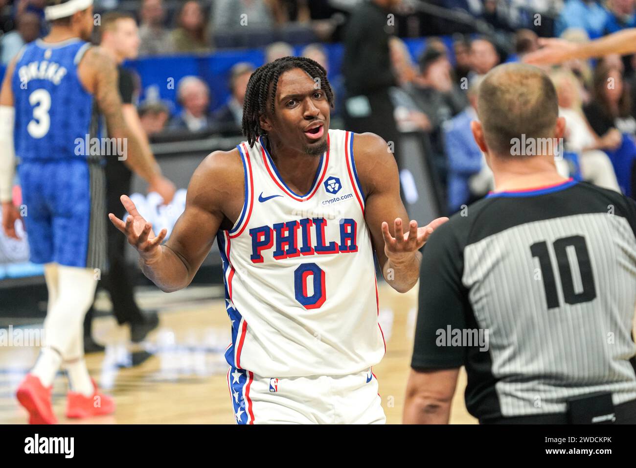 Orlando, Florida, USA, January 19, 2024, Philadelphia 76ers guard ...