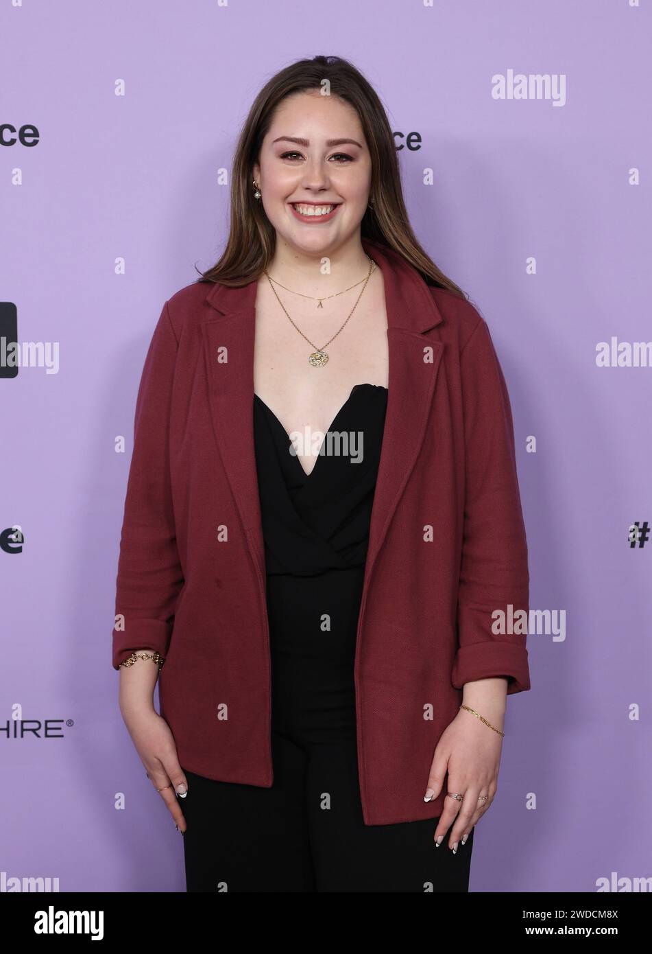 Park City, USA. 18th Jan, 2024. Anna Chellis arriving to the “Girls ...