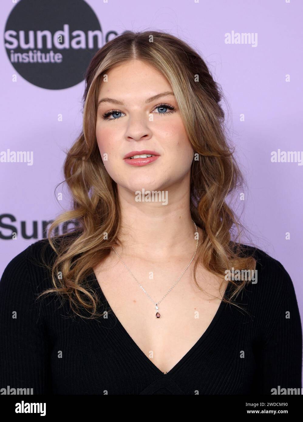 Park City, USA. 18th Jan, 2024. Faith Glasgow arriving to the “Girls ...
