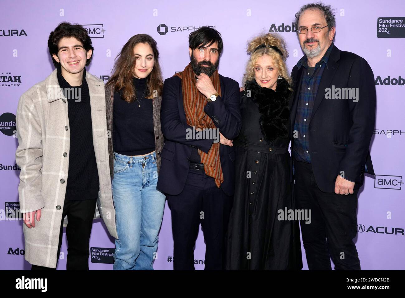Jacob Morrell, from left, Madeline Weinstein, Jason Schwartzman, Carol ...