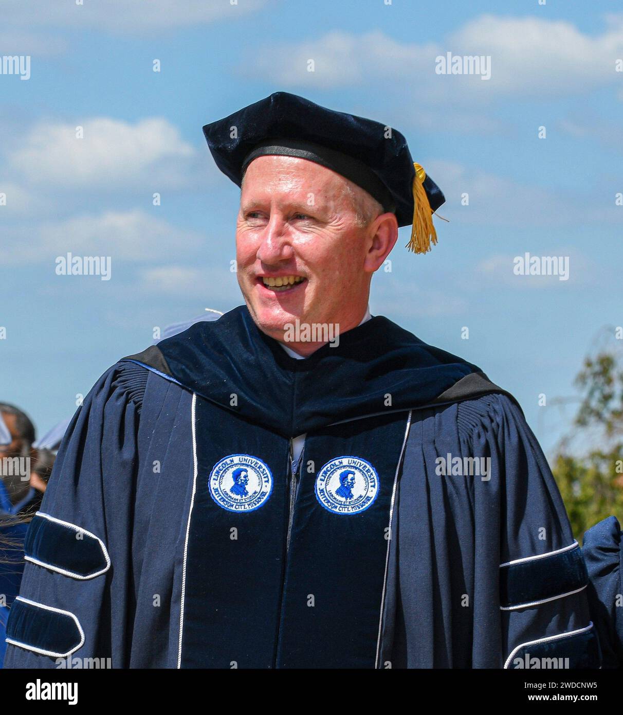 John Moseley is shown on Sept. 9, 2022, as he prepares to be sworn in ...