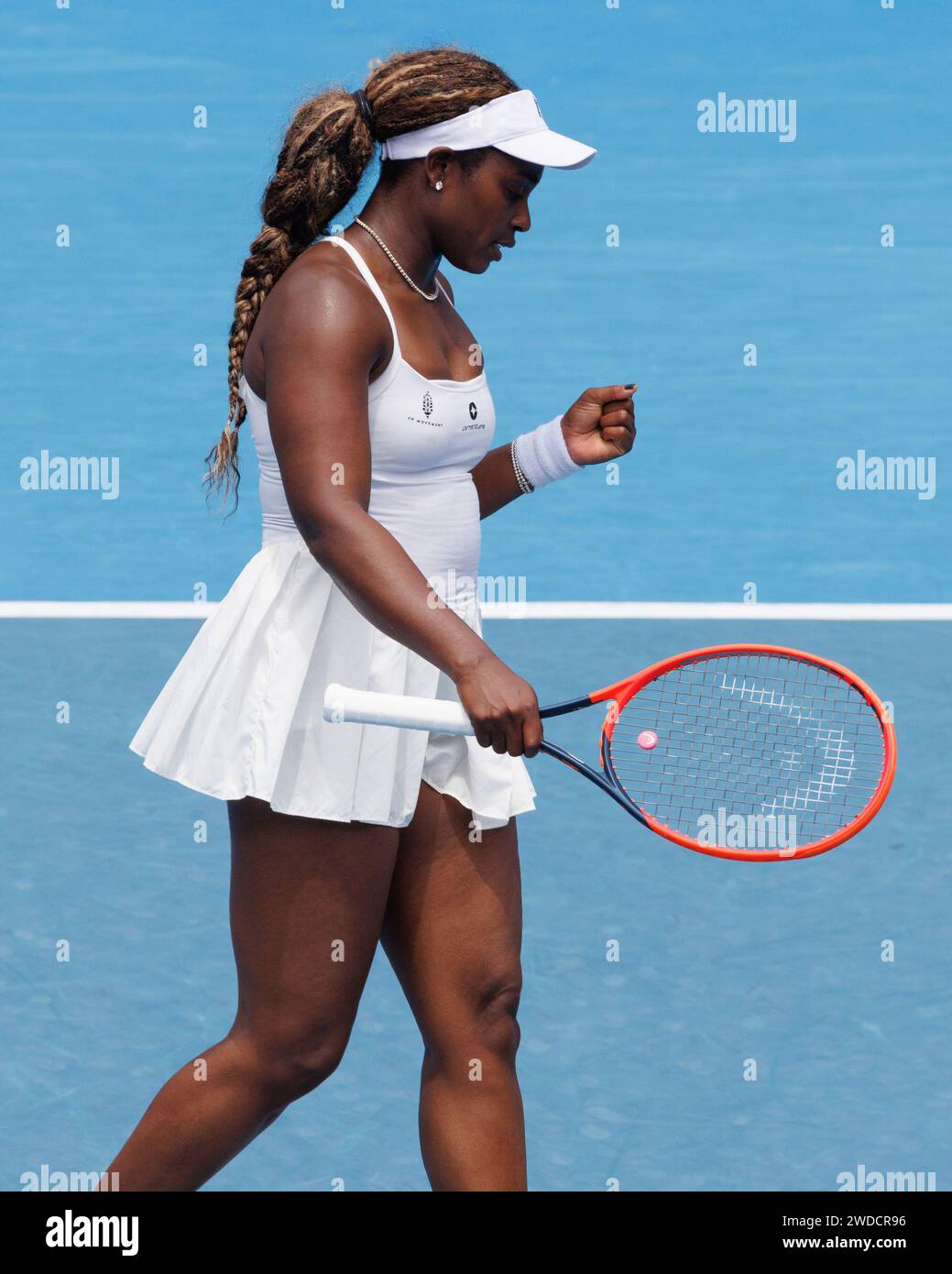 Melbourne, Australia. 20th Jan, 2024. SLOANE STEPHENS of the USA in ...