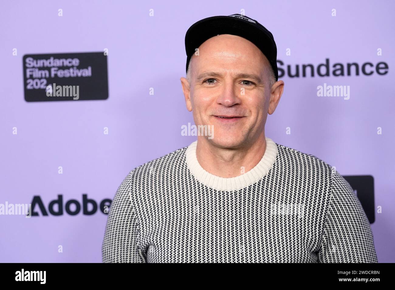 David Zellner poses at the premiere of the film at Eccles Theatre ...