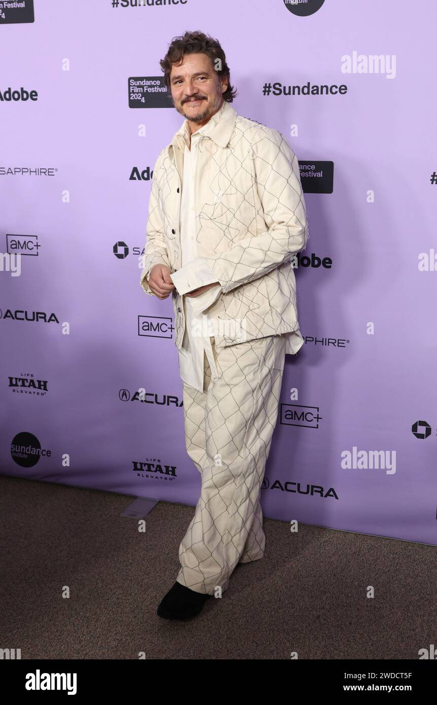 Park City, USA. 18th Jan, 2024. Pedro Pascal arriving to the “Freaky ...