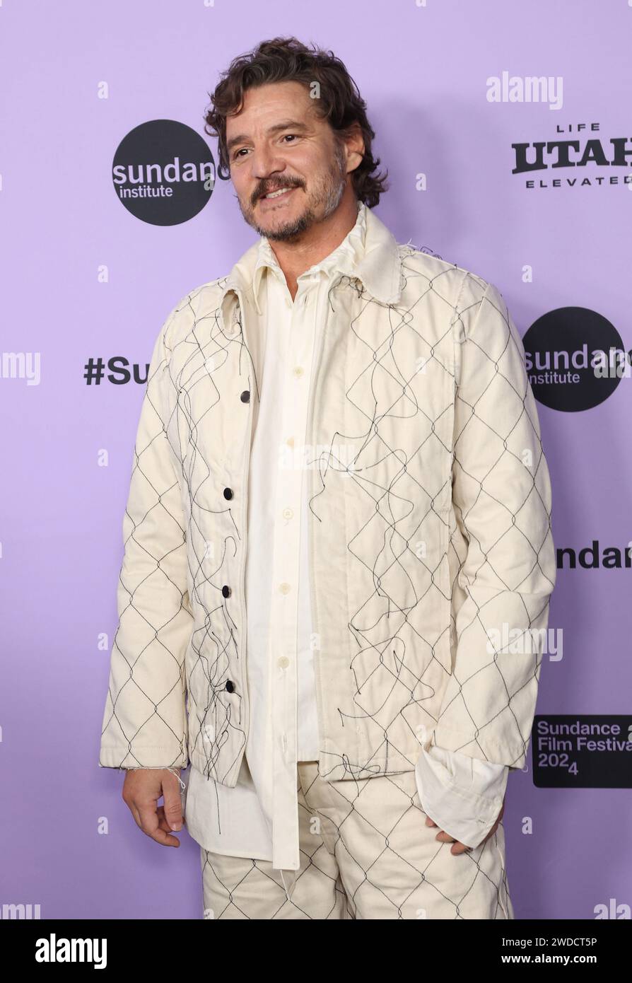Park City, USA. 18th Jan, 2024. Pedro Pascal arriving to the “Freaky ...