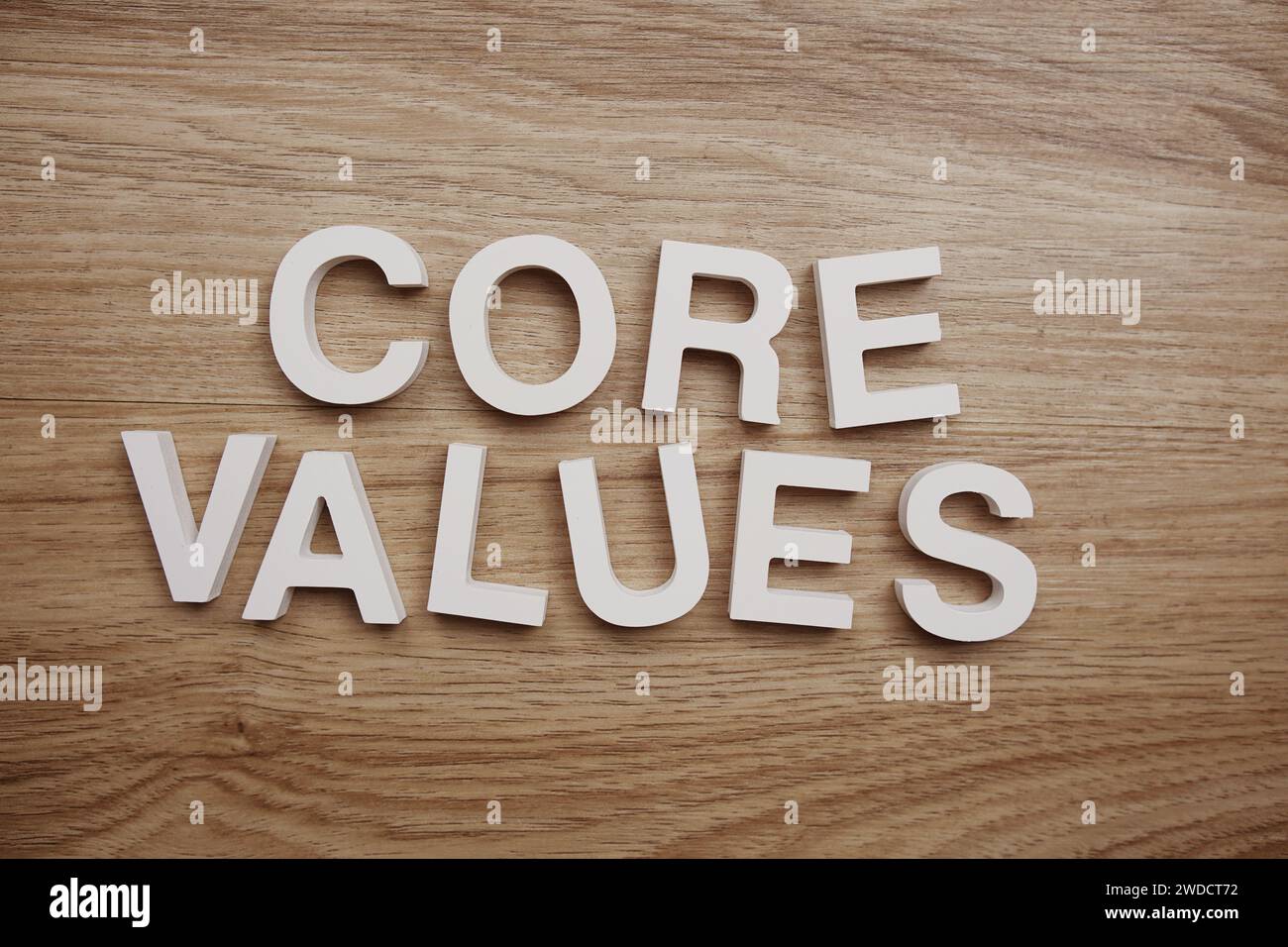 Core values word cloud concept hi-res stock photography and images - Alamy