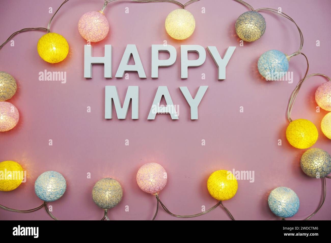 May alphabet hi-res stock photography and images - Alamy