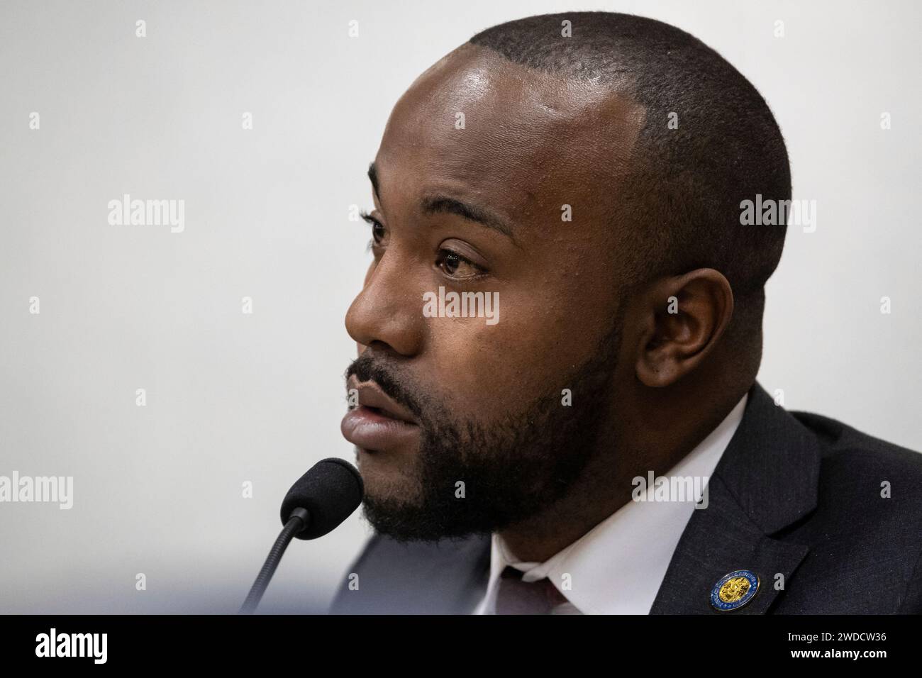 Florida State Rep. Jervonte "Tae" Edmonds is seen during a hearing at ...