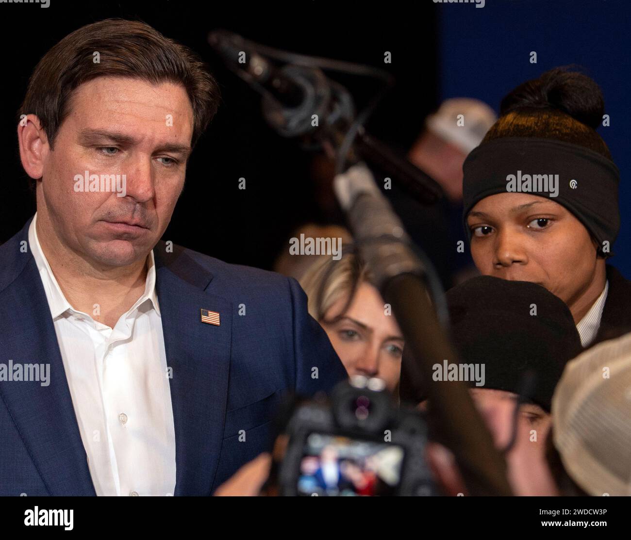 Nashua, New Hampshire, USA. 19th Jan, 2024. Florida Governor and ...