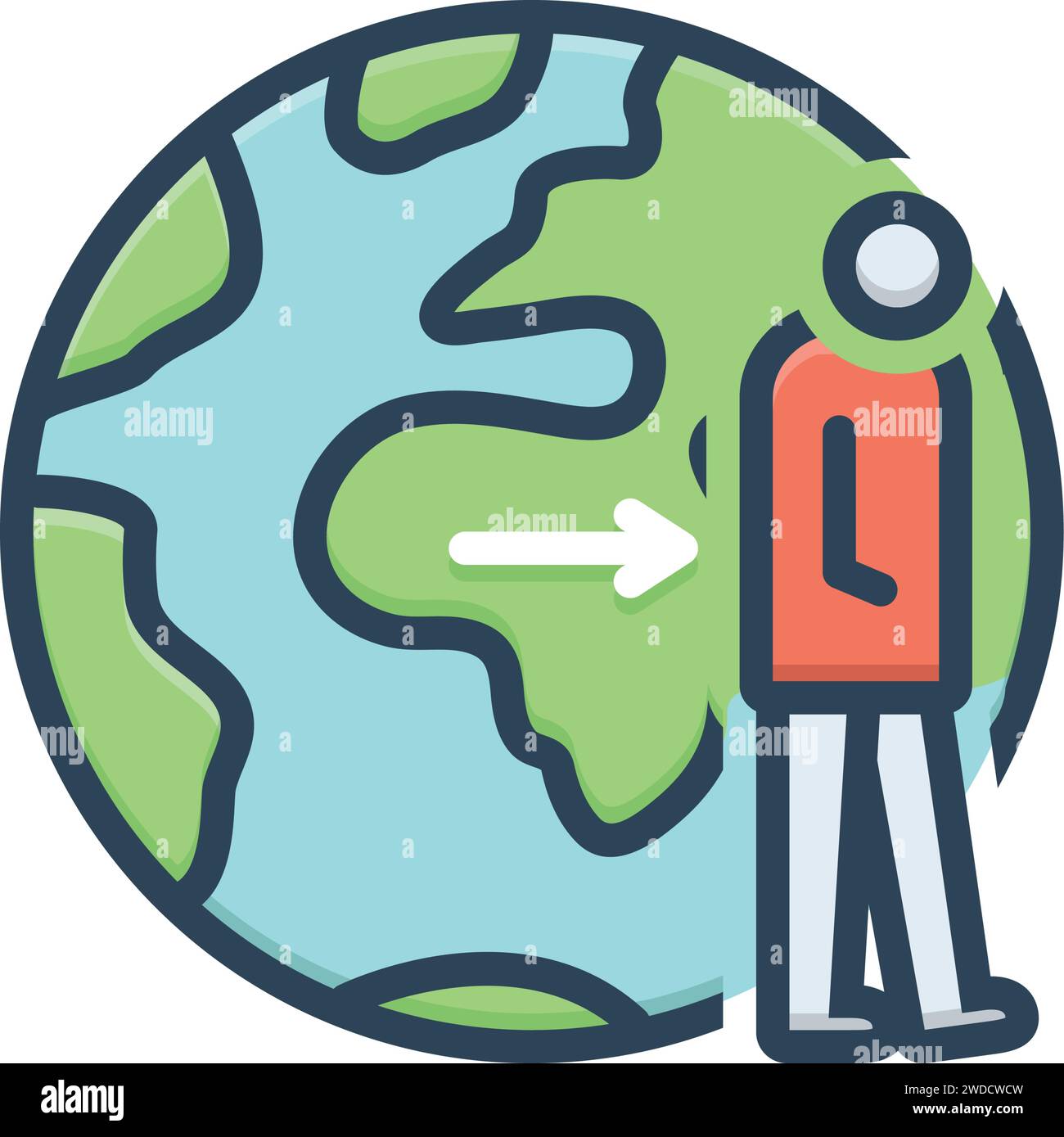 Icon for Abandonment,renunciation Stock Vector Image & Art - Alamy