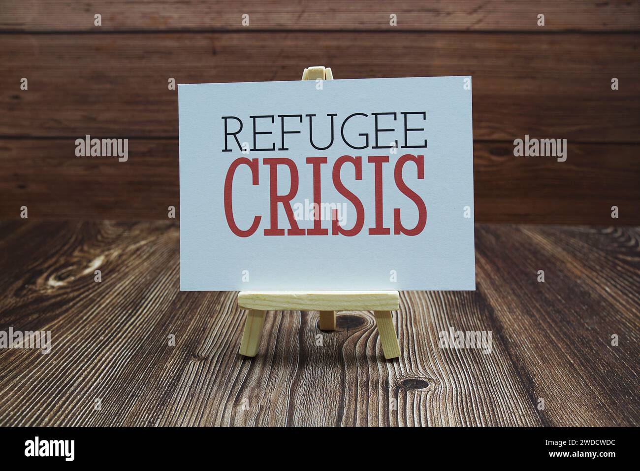 Refugee word cloud hi-res stock photography and images - Alamy