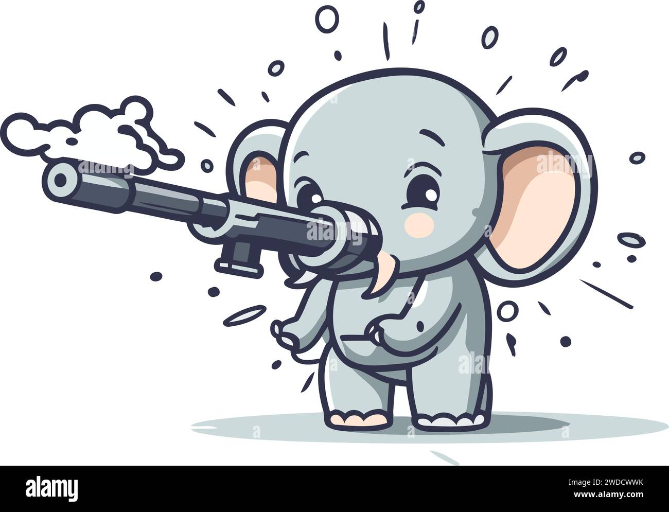 Elephant gun hi-res stock photography and images - Alamy