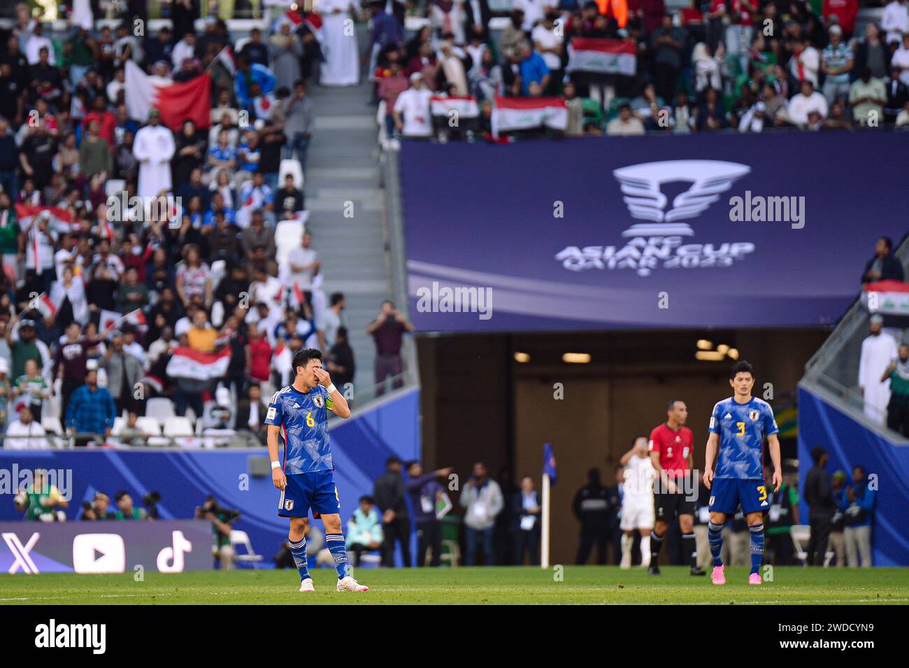 Doha, Qatar. 19 January, 2024. Iraq v Japan ：Group D - AFC Asian Cup ...