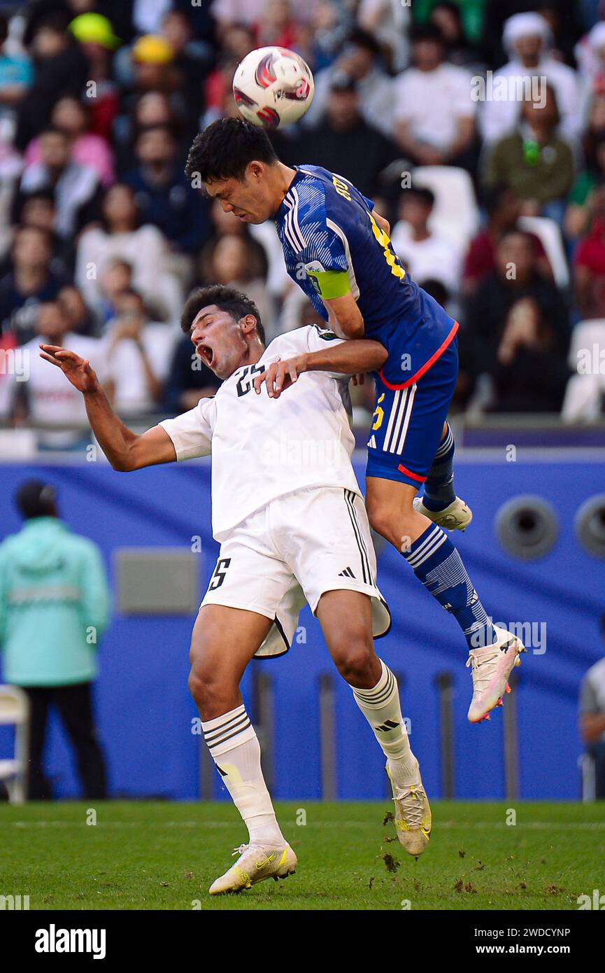 Doha, Qatar. 19 January, 2024. Iraq v Japan ：Group D - AFC Asian Cup ...