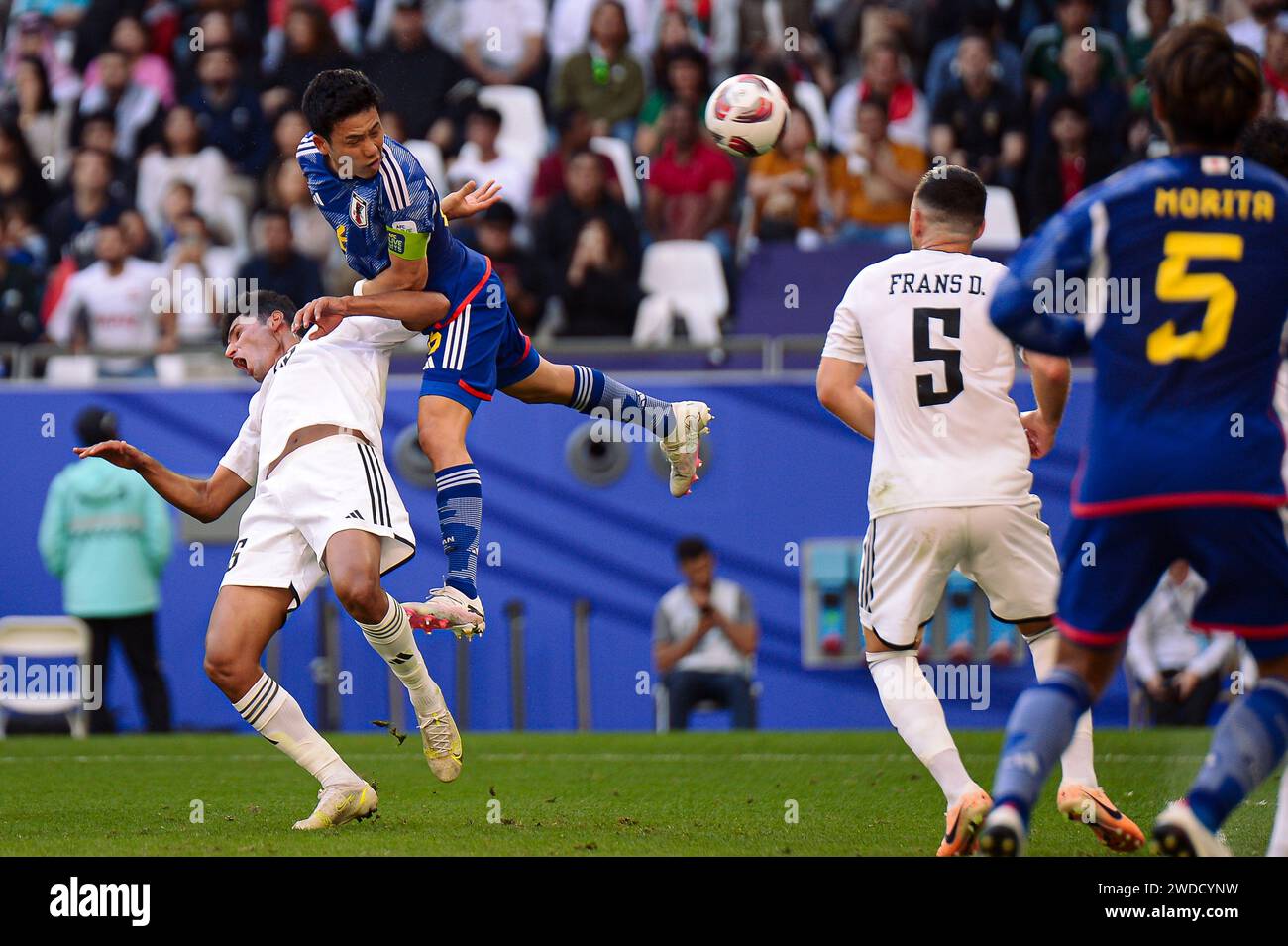 Doha, Qatar. 19 January, 2024. Iraq v Japan ：Group D - AFC Asian Cup ...