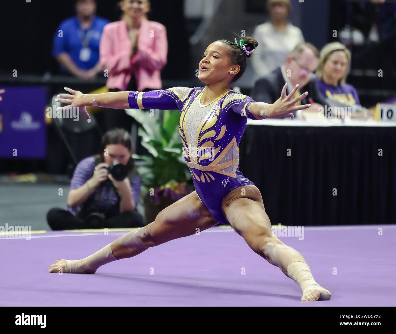 January 19, 2024: LSU's Haleigh Bryant during the NCAA woman's ...