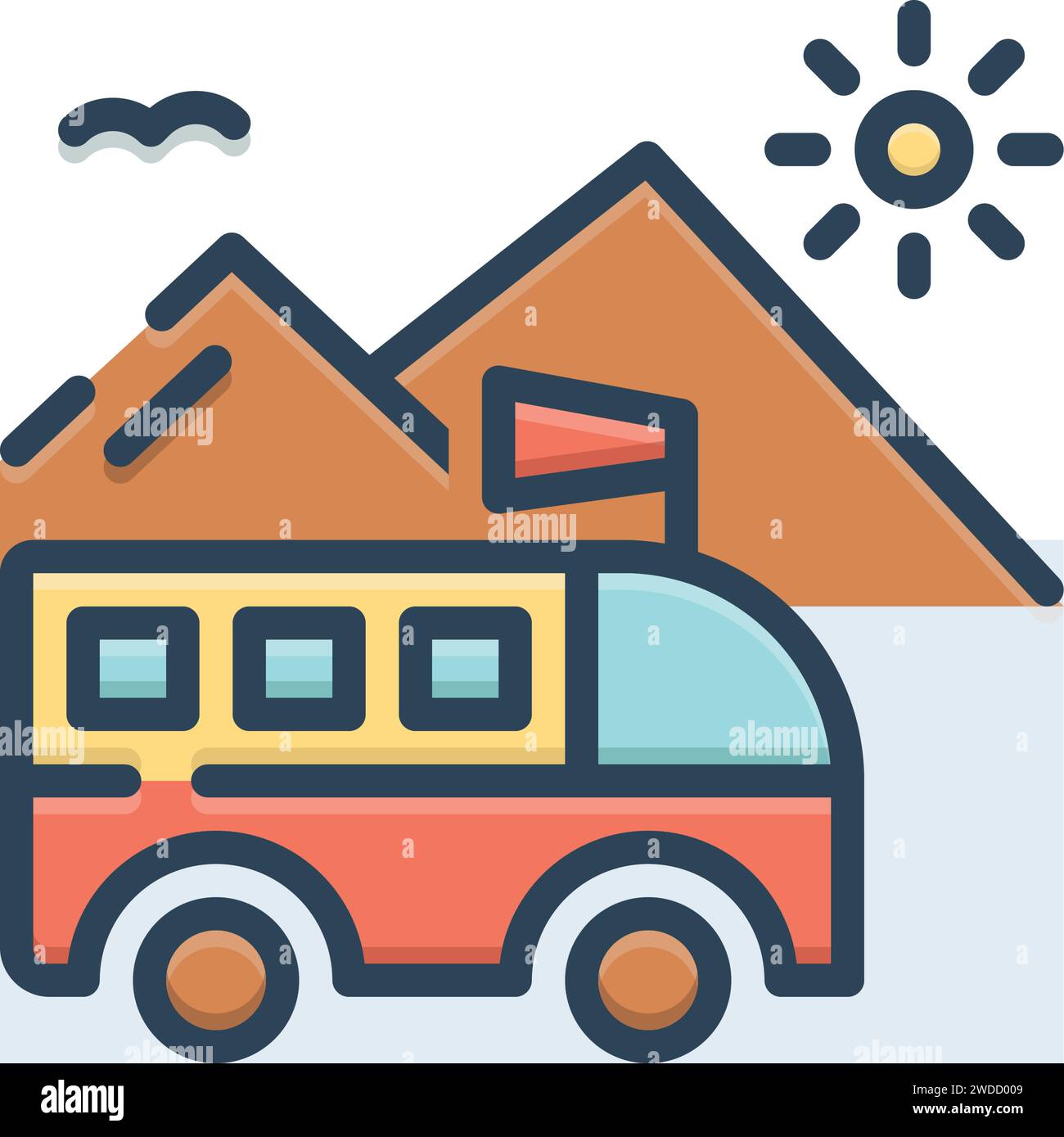 Icon for Trip,promenade Stock Vector Image & Art - Alamy
