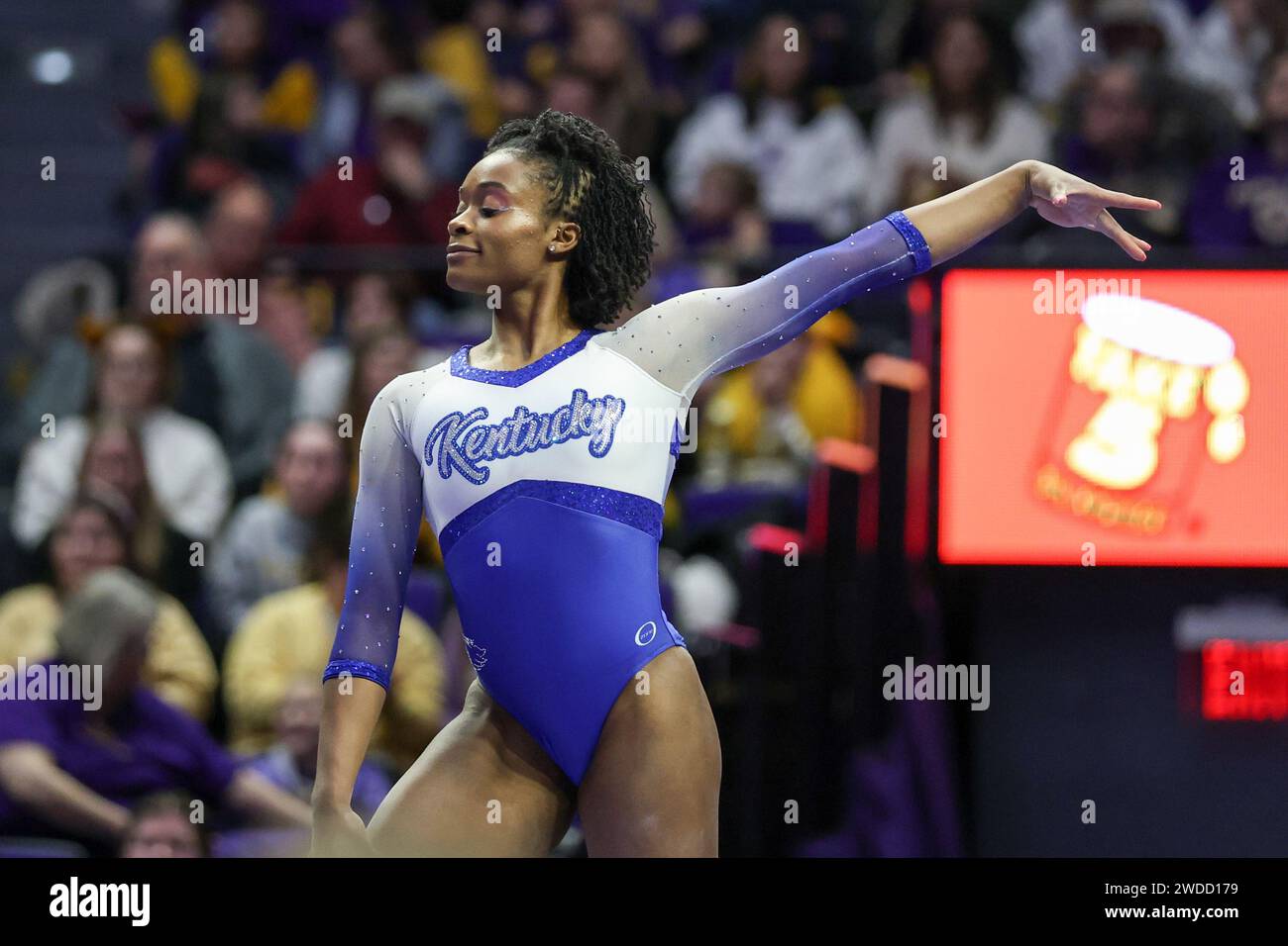 Baton Rouge, LA, USA. 19th Jan, 2024. Kentucky's Arianna Patterson ...