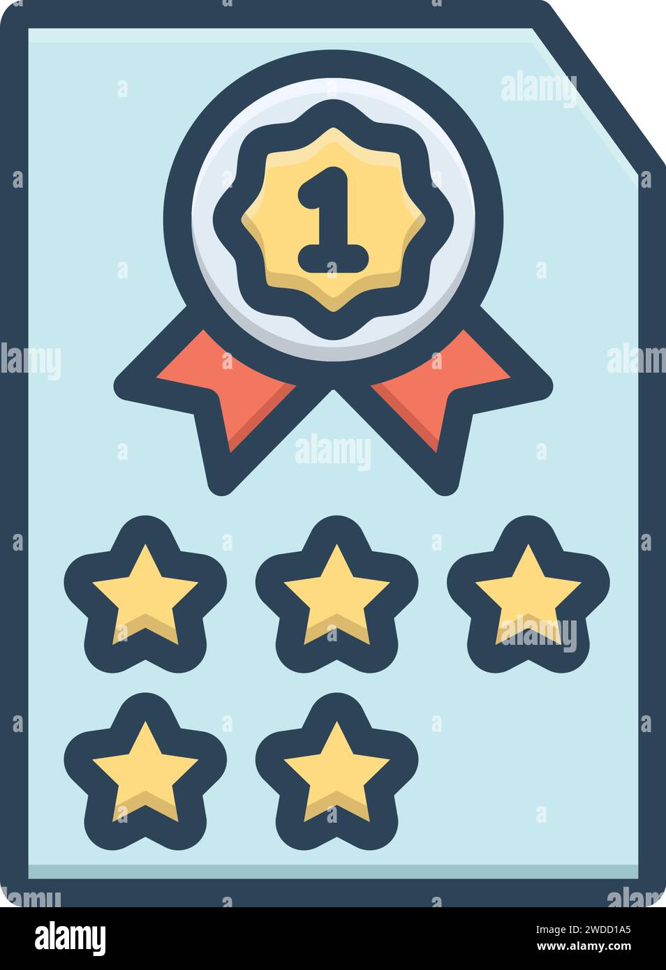 Rank result Stock Vector Images - Alamy