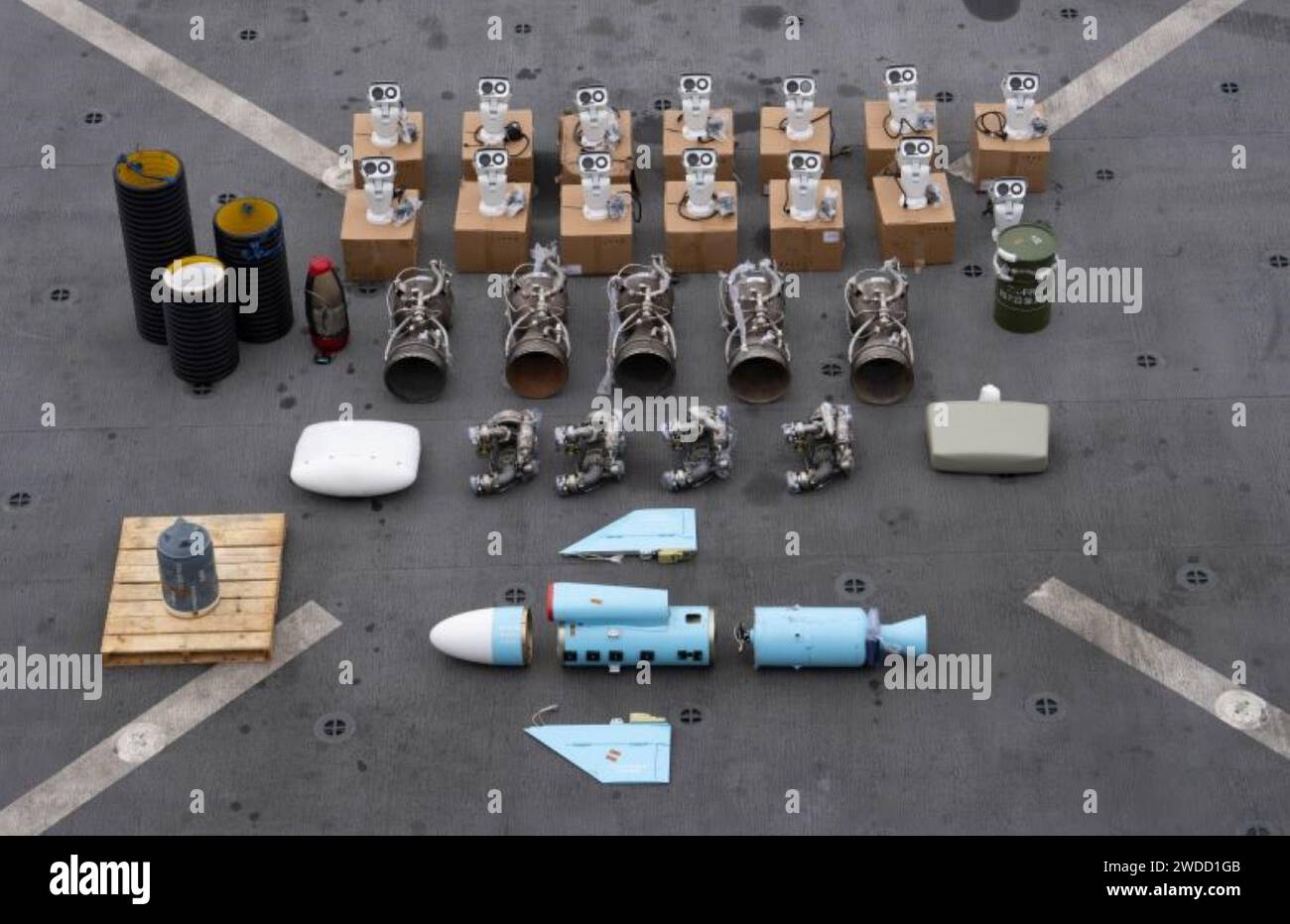 USCENTCOM seizes Iranian advanced conventional weapons. After transfer ...