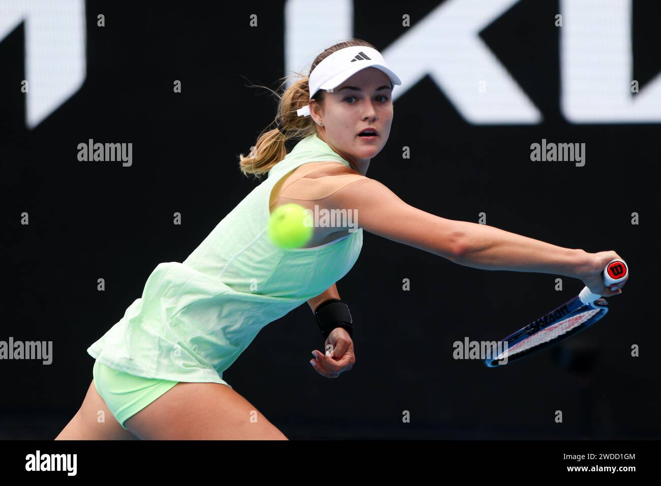 Melbourne, Victoria, Australia. 20th Jan, 2024. MELBOURNE, AUSTRALIA - JANUARY 20: Anna ...