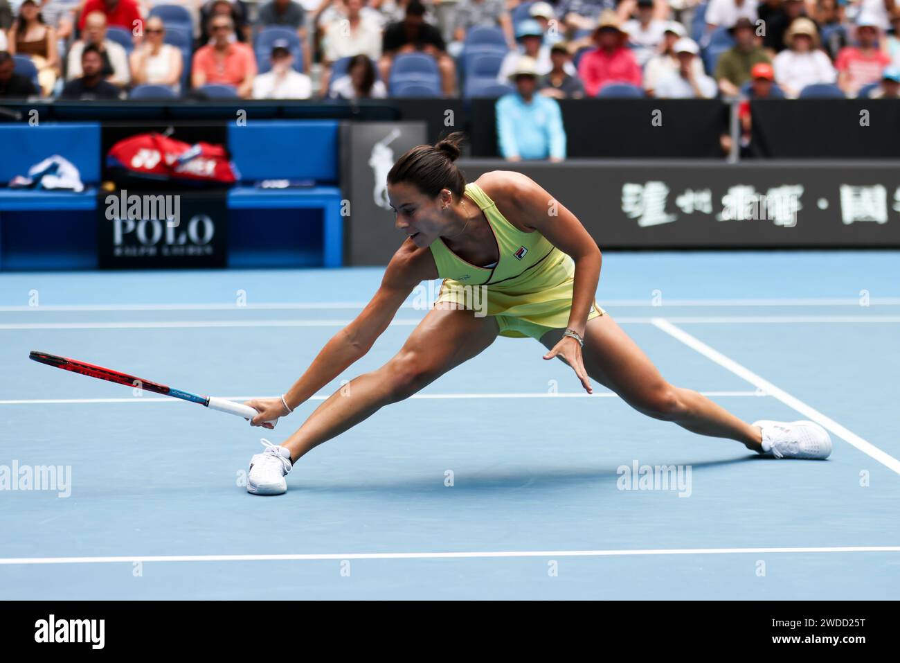 Melbourne, Victoria, Australia. 20th Jan, 2024. MELBOURNE, AUSTRALIA - JANUARY 20: Emma Navarro ...