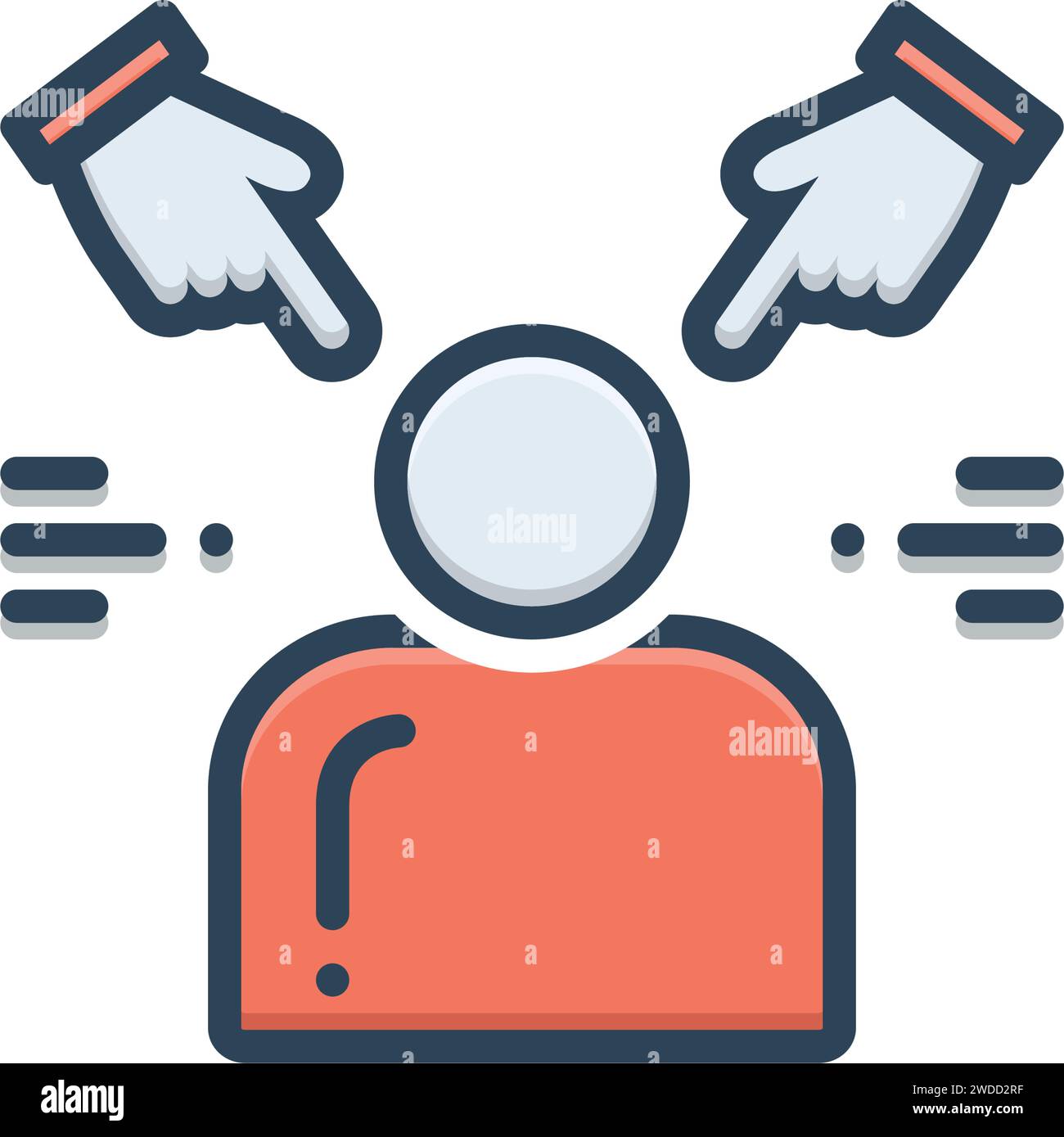 Accusation vector vectors Stock Vector Images - Alamy