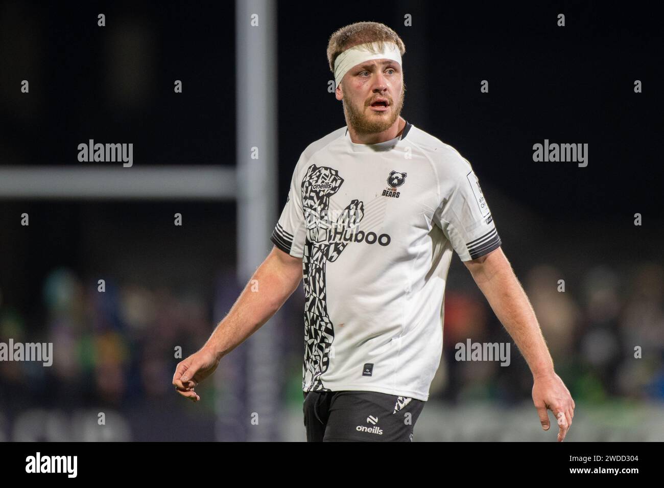 Galway, Ireland. 20th Jan, 2024. Joe Batley of Bristol Bears during the ...