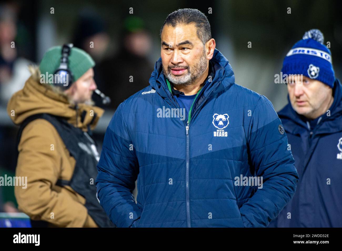 Galway, Ireland. 20th Jan, 2024. The Bristol Head Coach Pat Lam during ...
