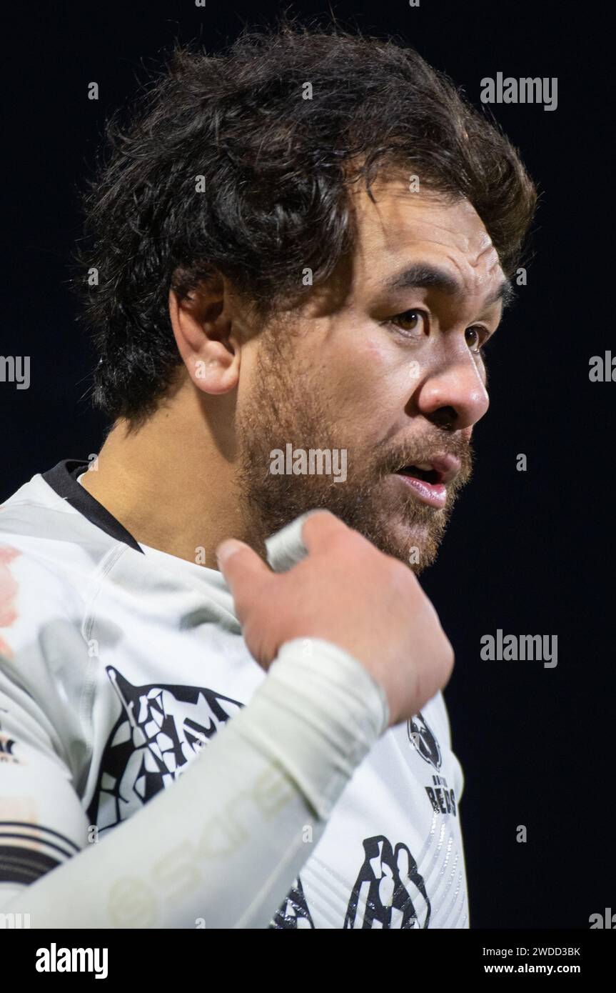 Galway, Ireland. 20th Jan, 2024. Steven Luatua of Bristol Bears during ...
