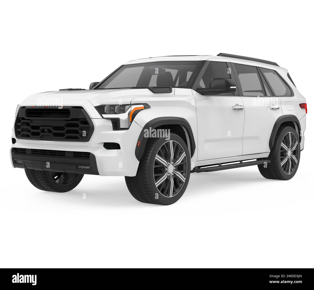 SUV Car Isolated Stock Photo - Alamy