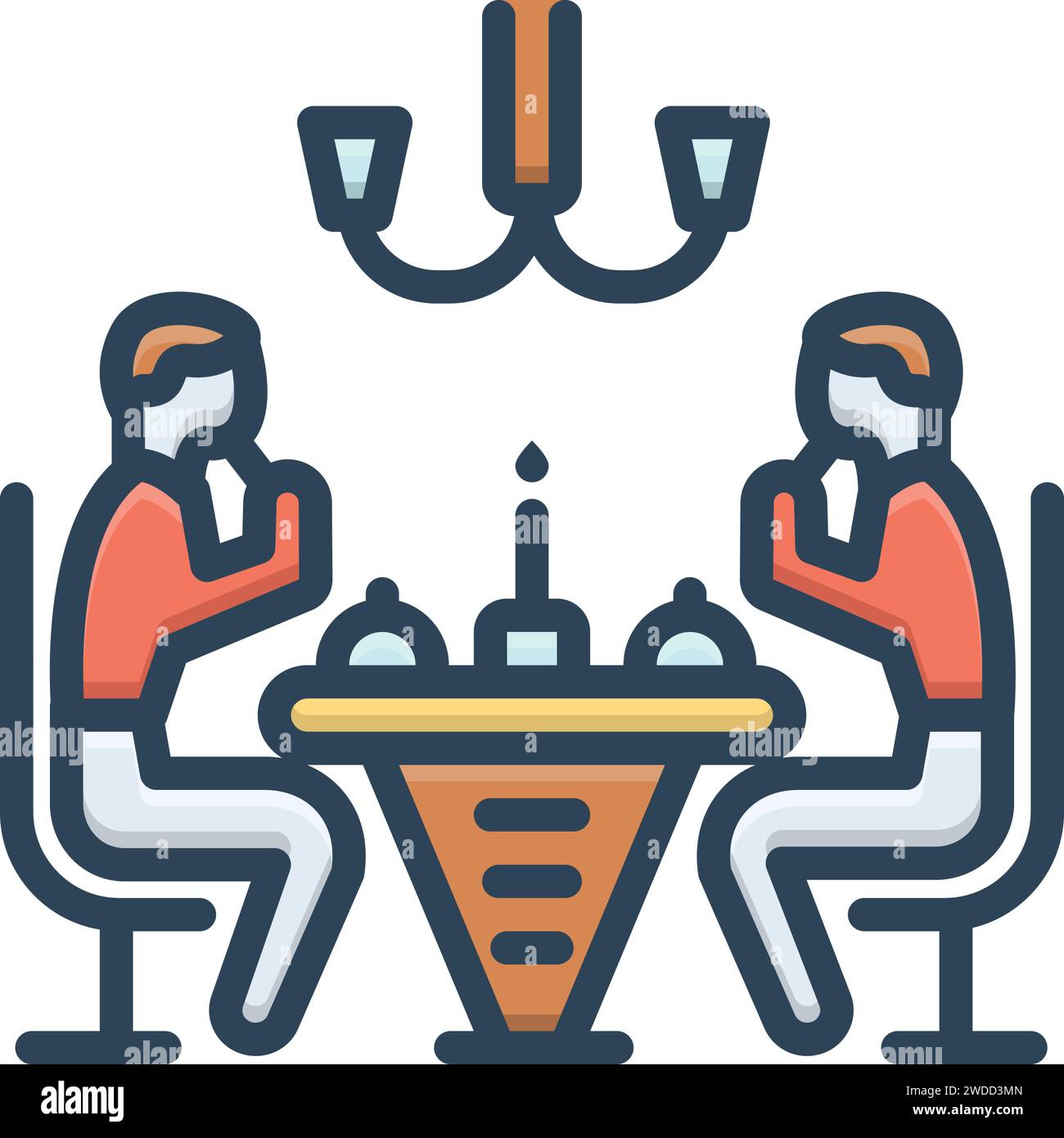 Icon for Dinner,Edible Stock Vector Image & Art - Alamy