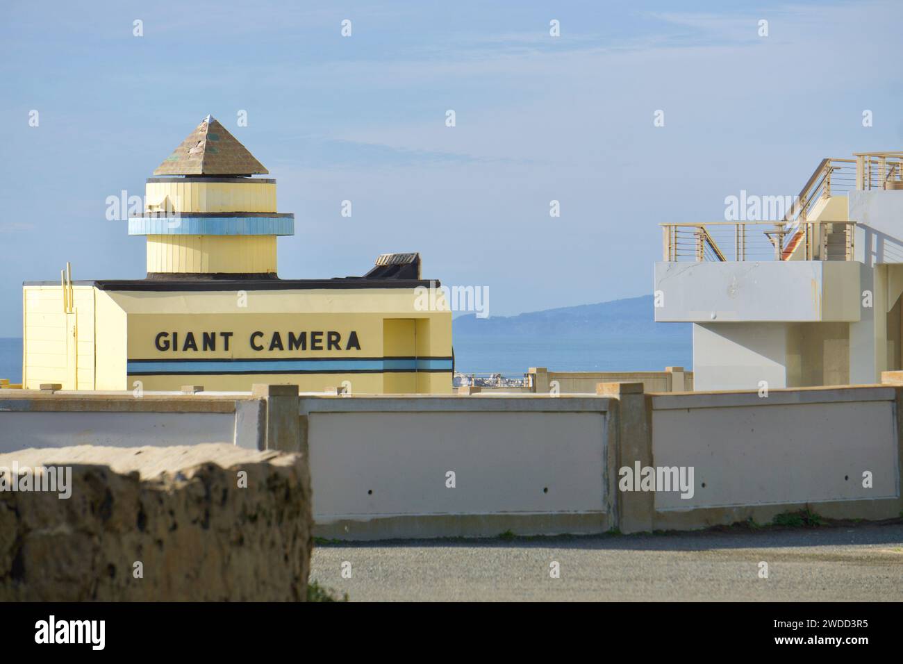 The Giant Camera or Camera Obscura, a historic landmark and tourist ...