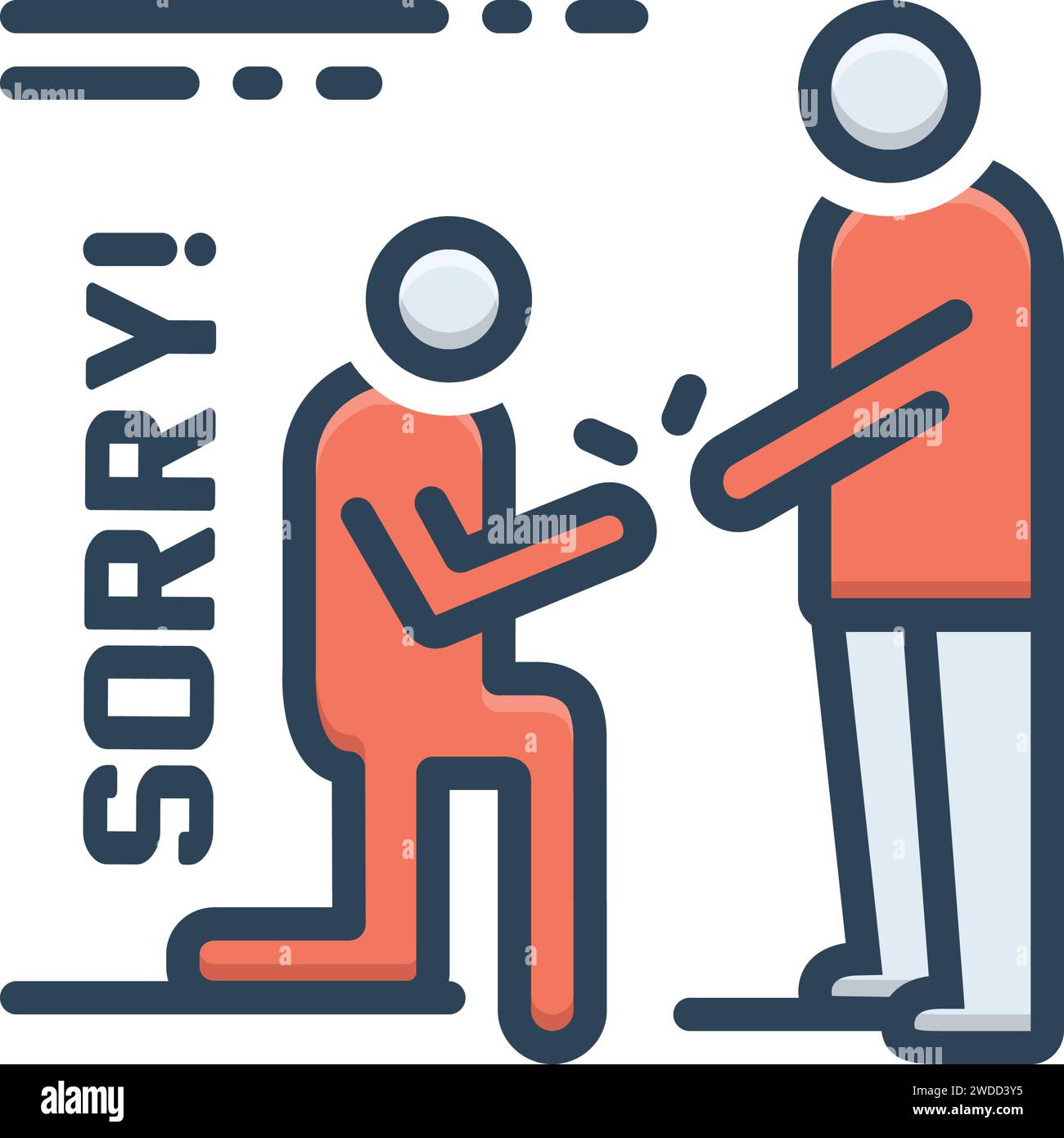 Apologize Cut Out Stock Images & Pictures - Alamy