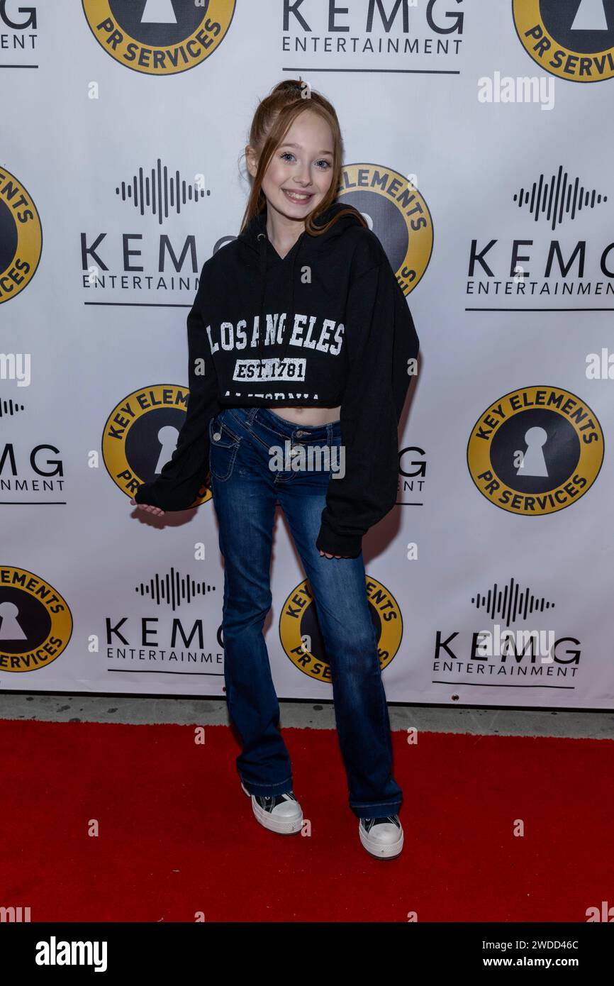 Los Angeles, USA. 19th Jan, 2024. Actress Charlie Townsend attends Key ...