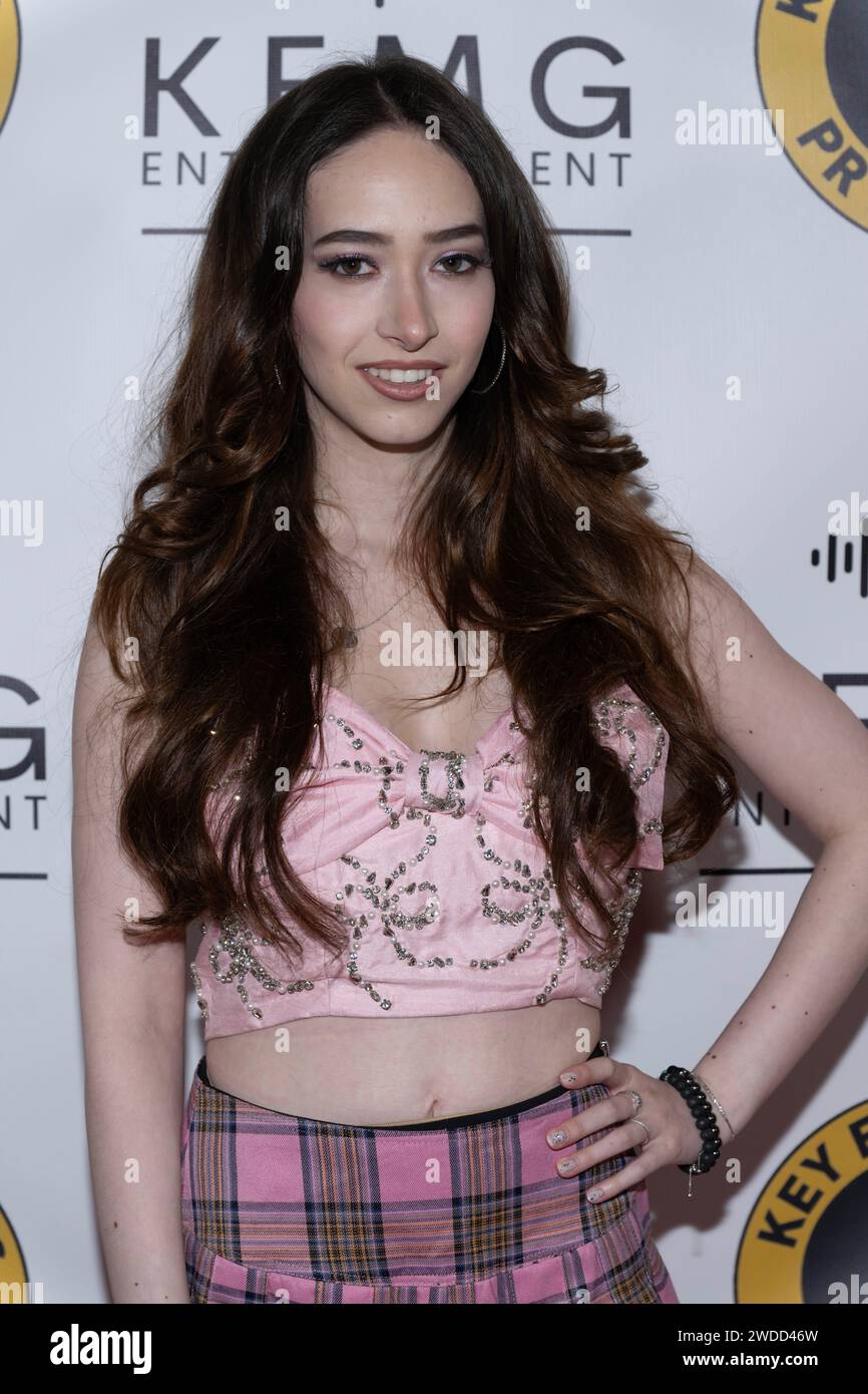 Los Angeles, USA. 19th Jan, 2024. Actress Sasha Anne attends Key ...