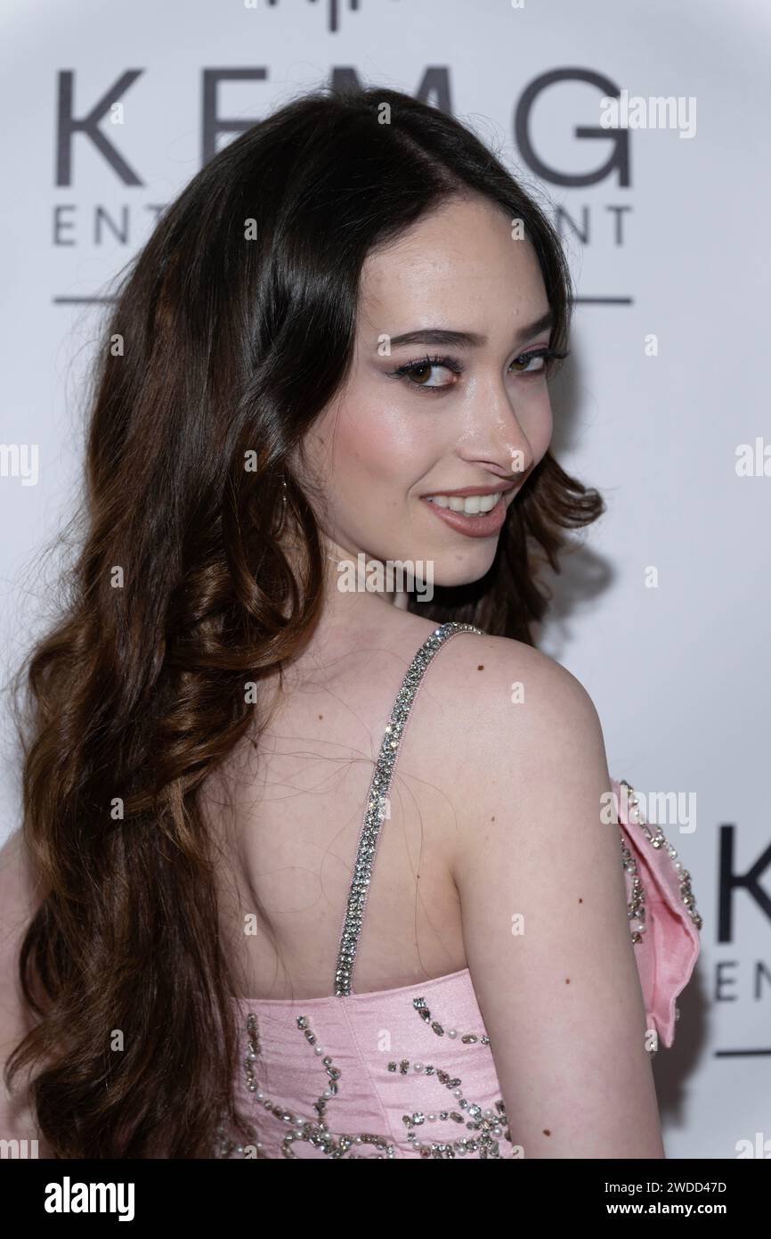 Los Angeles, USA. 19th Jan, 2024. Actress Sasha Anne attends Key ...