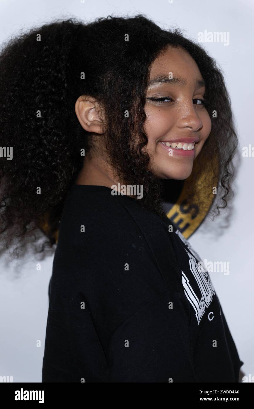 Los Angeles, USA. 19th Jan, 2024. Actress/Singer Ayla Rae attends Key ...